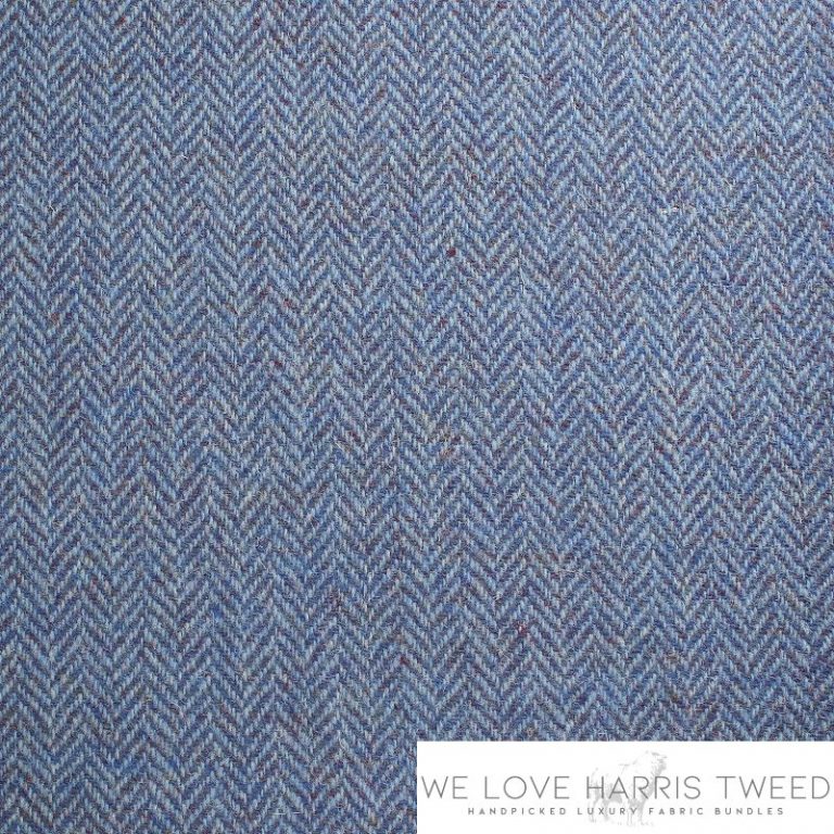 Harris Tweed Blue & Purple - We Love Harris Tweed
