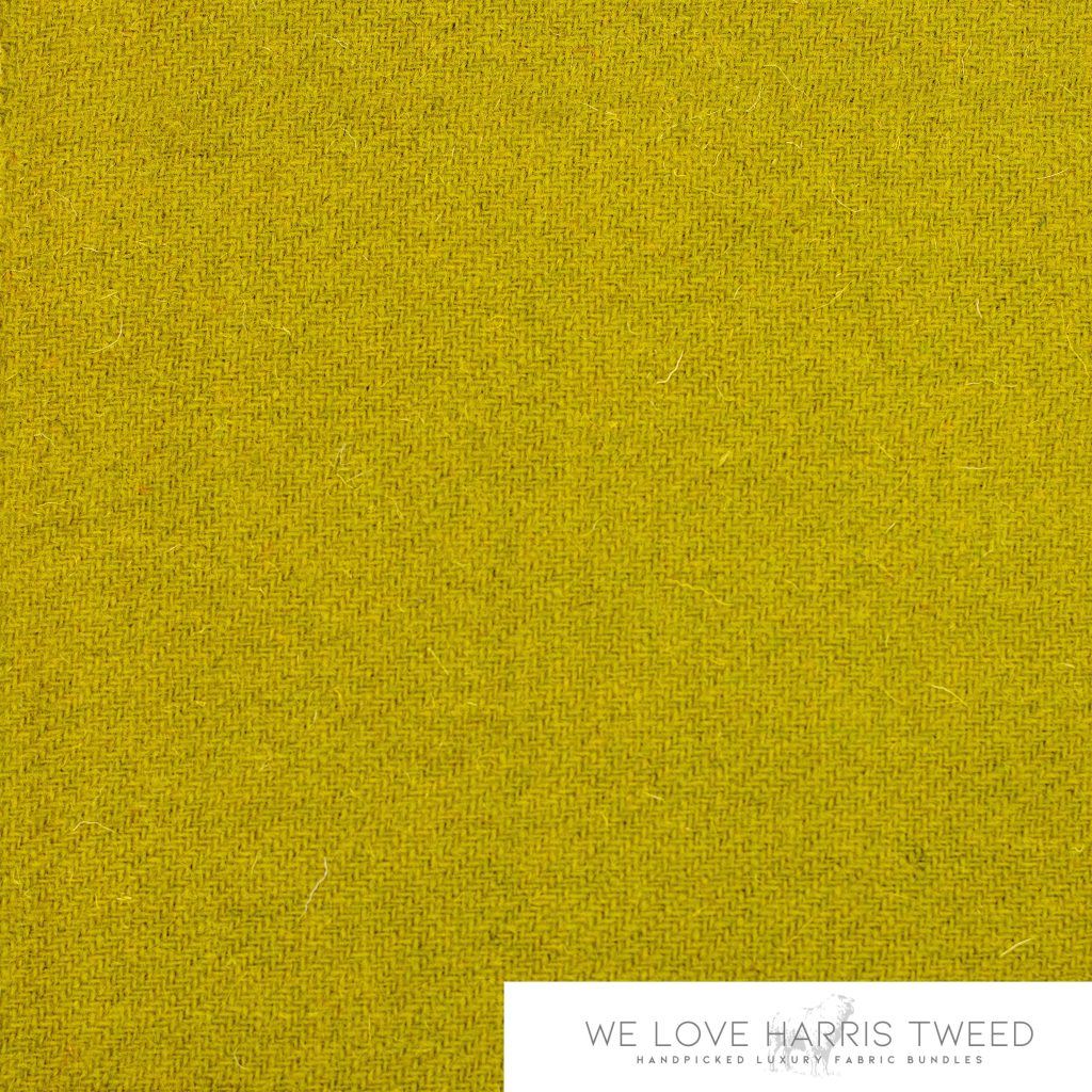 Harris Tweed Olive Green - We Love Harris Tweed