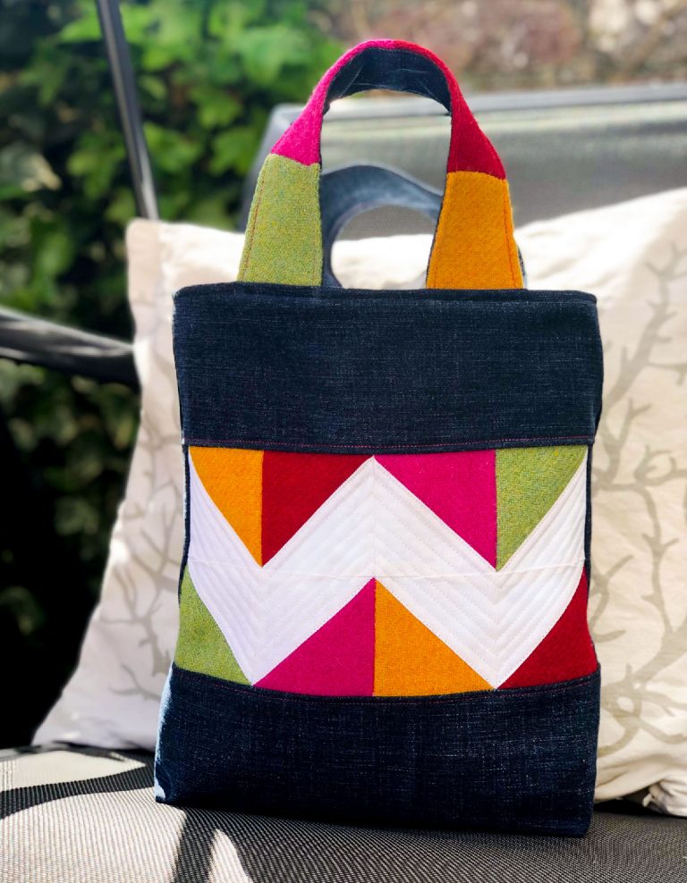 Tips to do Patchwork with Harris Tweed - We Love Harris Tweed