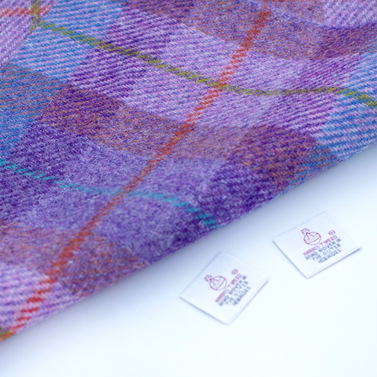 Harris Tweed Lilac & Purple Checks - We Love Harris Tweed