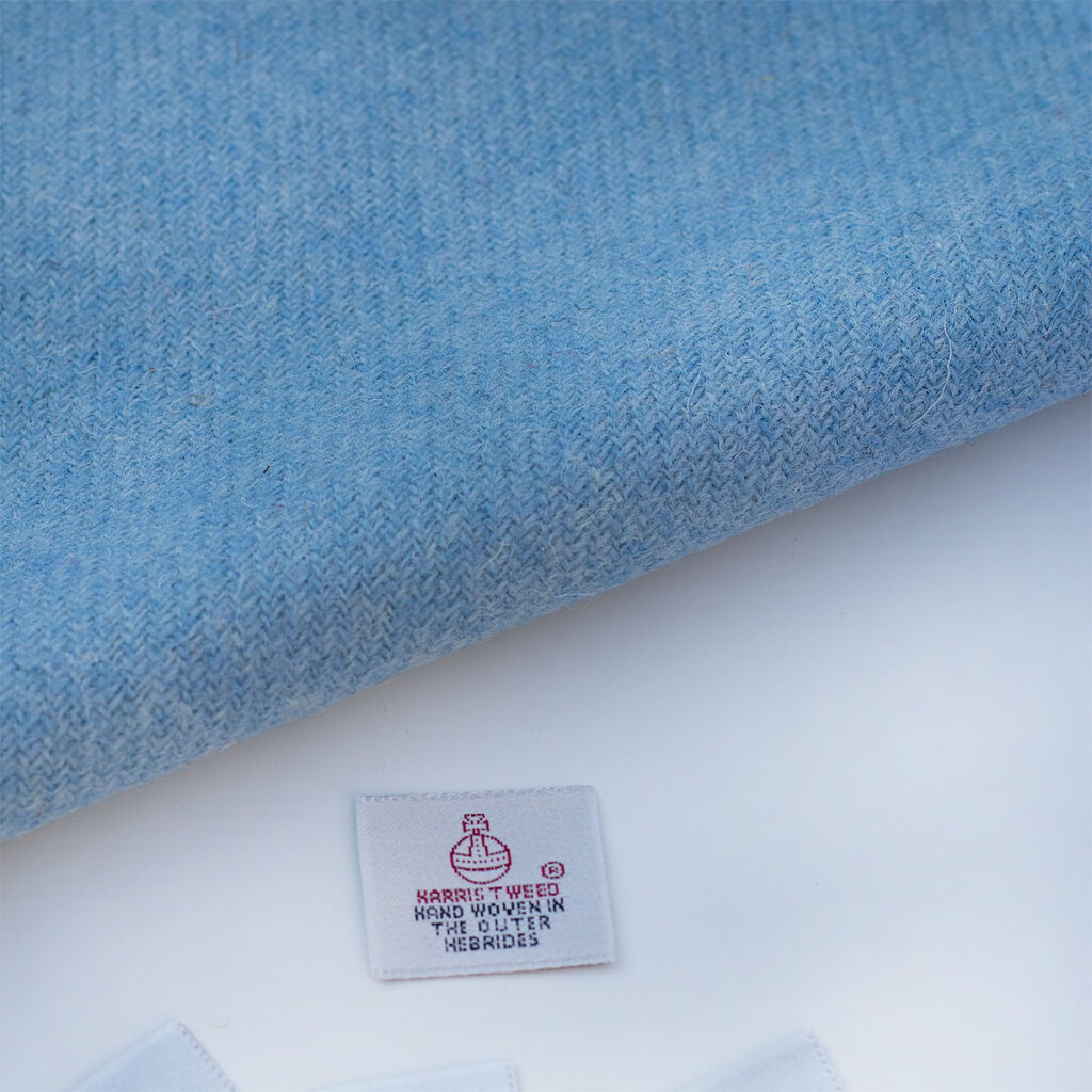 Harris Tweed Grey Pink Blue Beige - We Love Harris Tweed