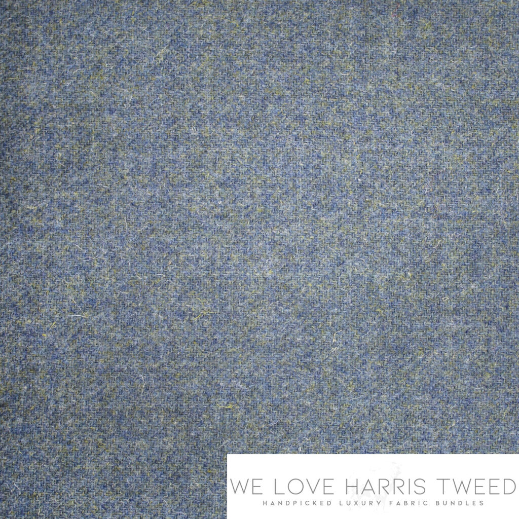 Harris Tweed Oatmeal & Blue - Walking Into The Ocean - We Love Harris Tweed